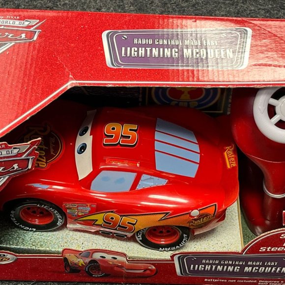 Pixar | Toys | Disney Pixar Cars Rc Lightning Mcqueen Supercharged Easy ...